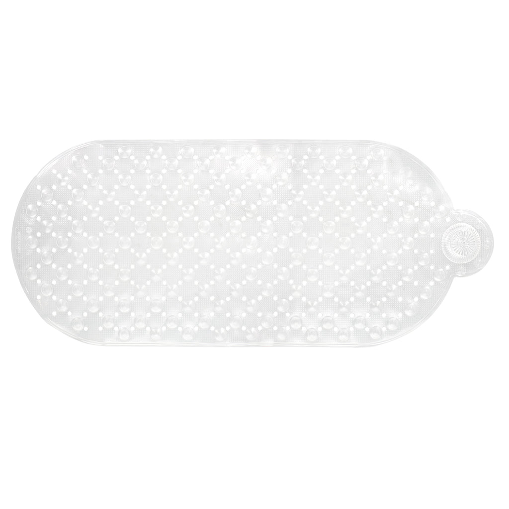 Home+Solutions Clear Hair Catcher Bath Mat, 37"x15" – Ginsey Home Solutions