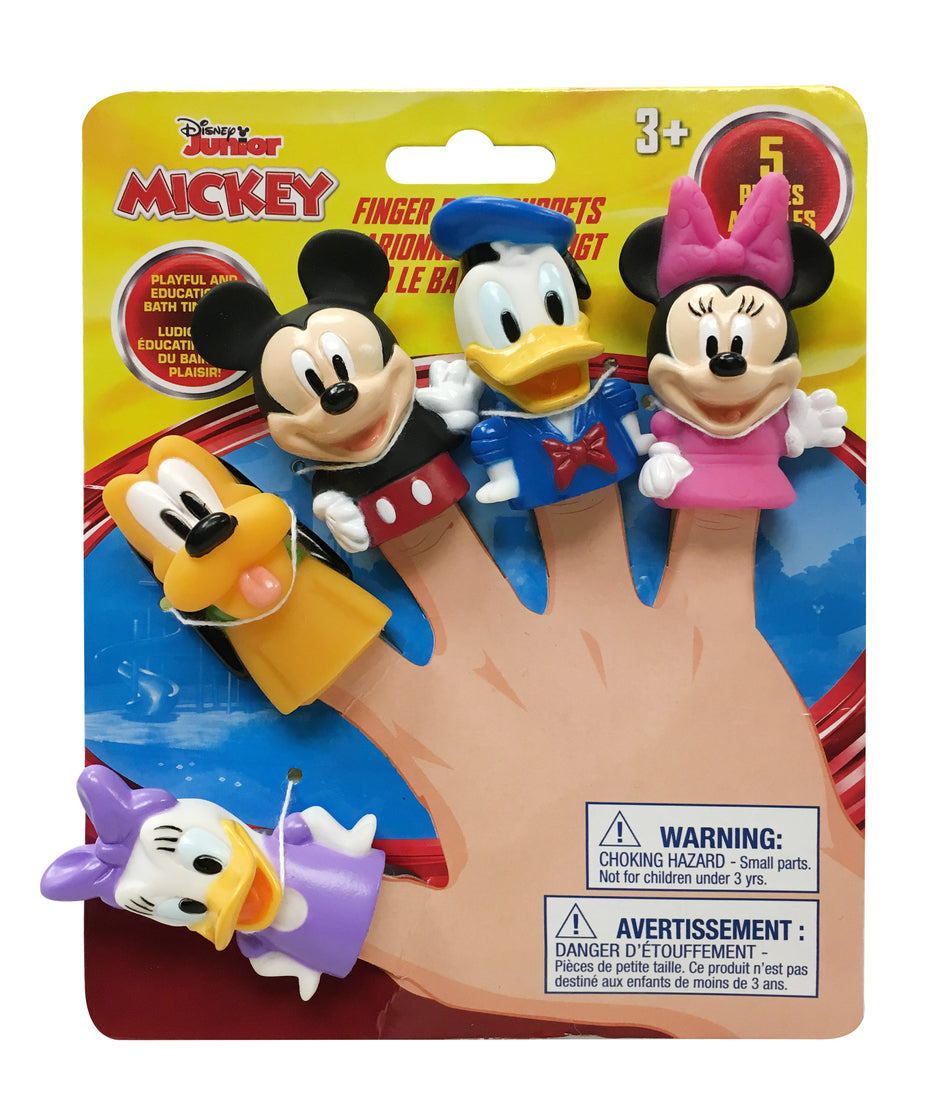 Mickey & Friends 5 Piece Finger Puppet Set – Ginsey Home Solutions