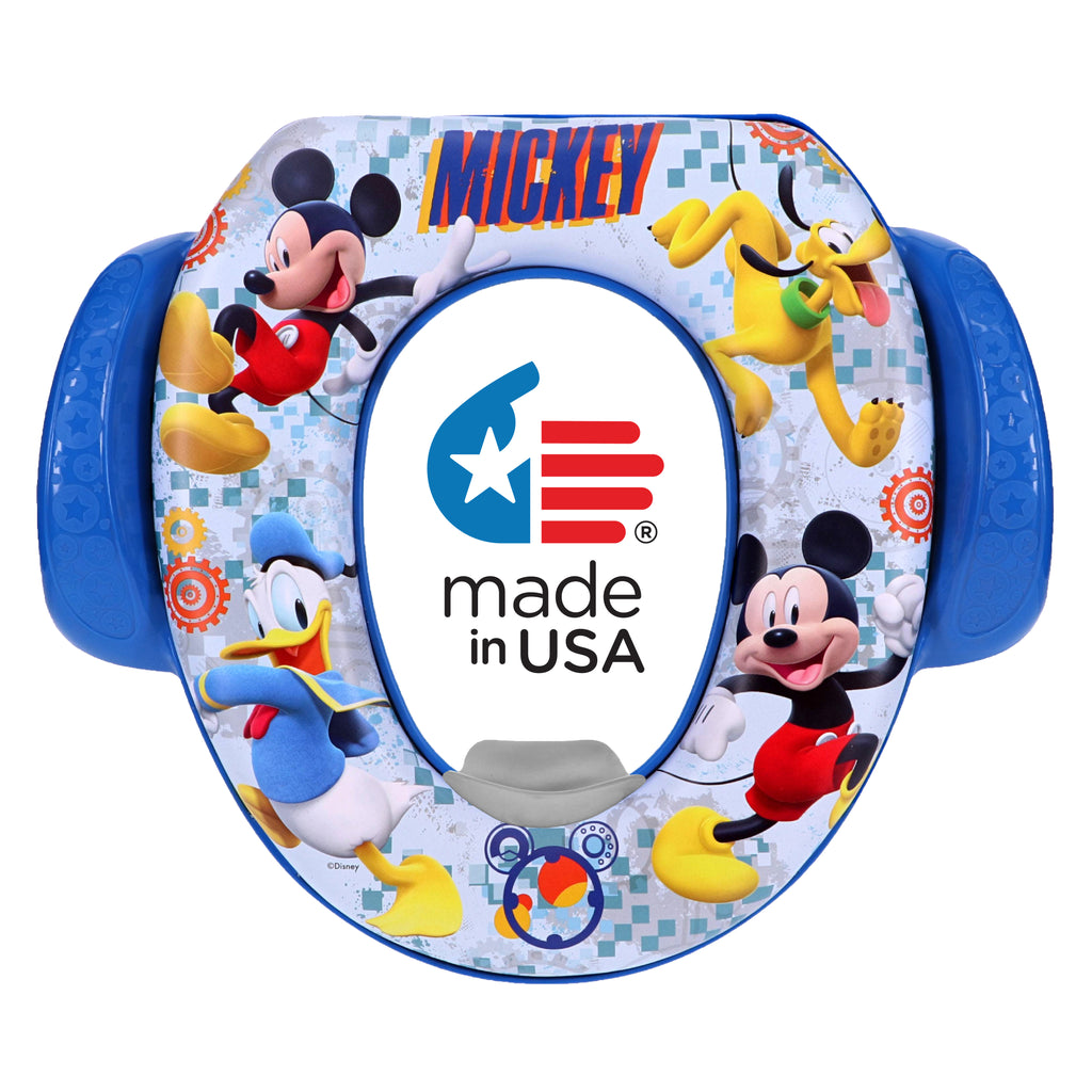 Mickey Mouse "Mischief Makers" Soft Potty Seat – Ginsey Home Solutions