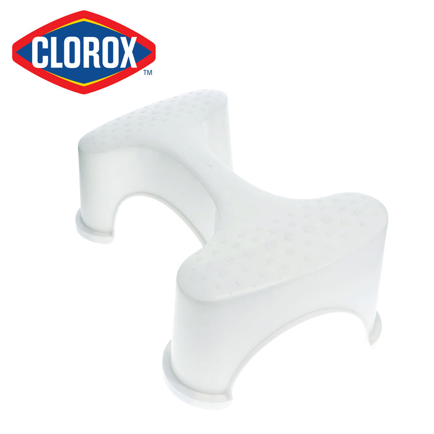 Clorox® Antimicrobial Reversible Toilet Stool – Ginsey Home Solutions