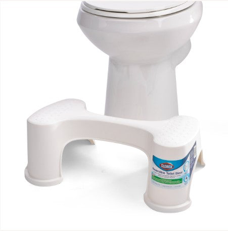 Clorox® Antimicrobial Reversible Toilet Stool – Ginsey Home Solutions